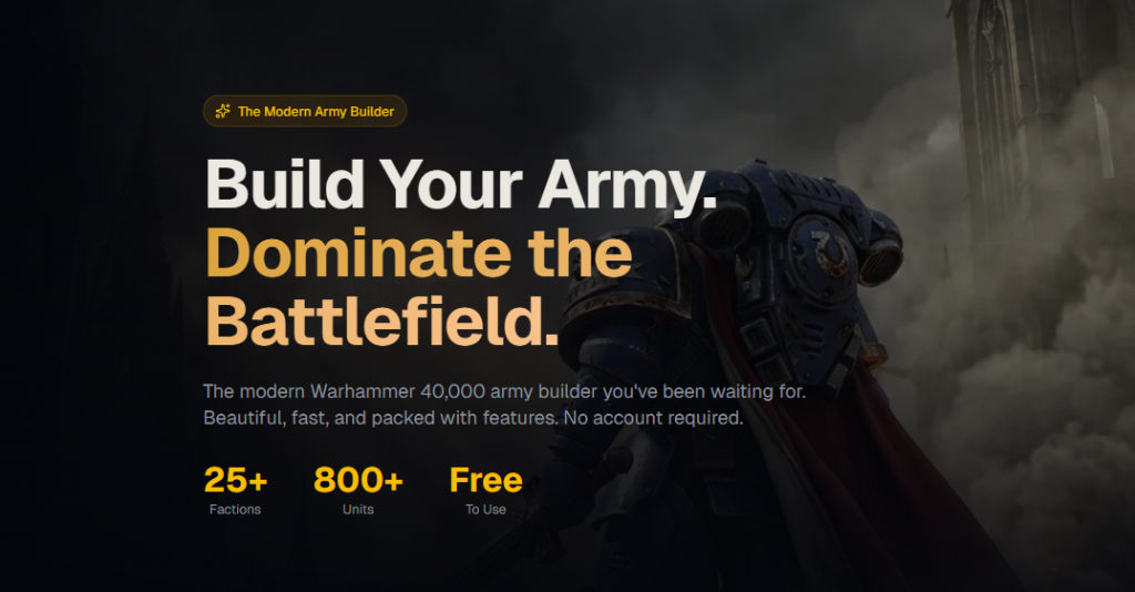 Current 40k Meta Tier List - April 2026